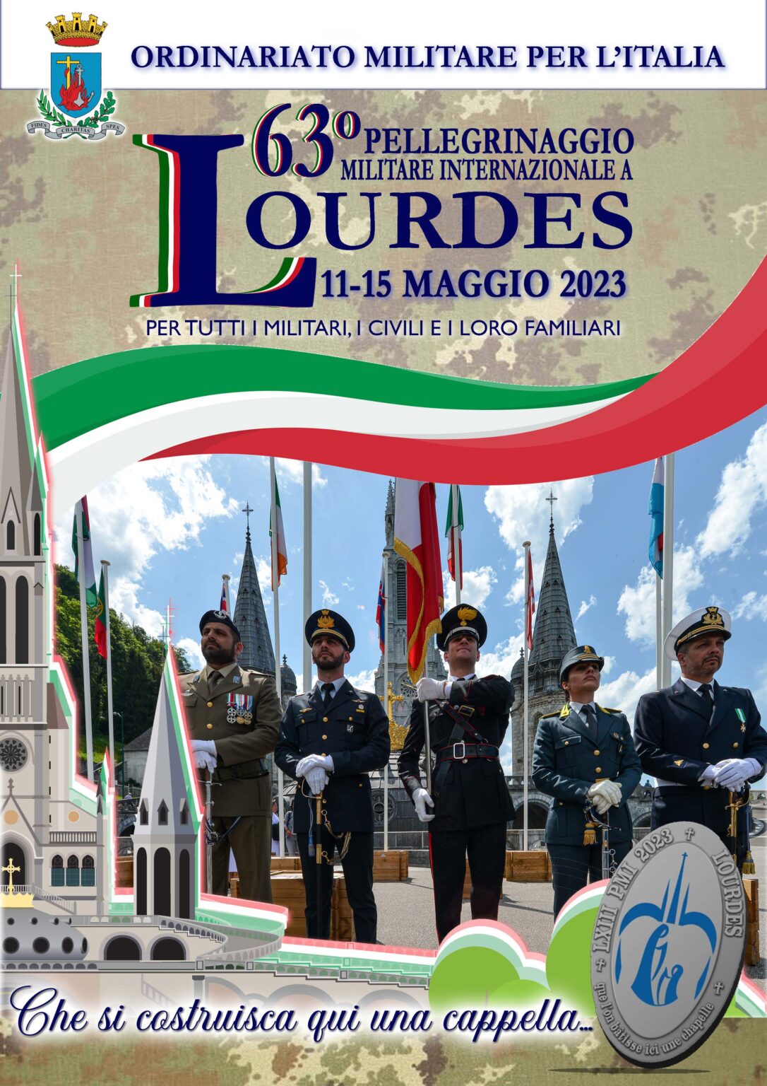 63° Pellegrinaggio a Lourdes – Ordinariato Militare per l'Italia